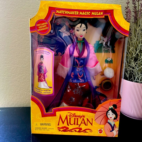 Mattel | Toys | Vintage Disneys Mulan Matchmaker Li Shang And Mulan ...